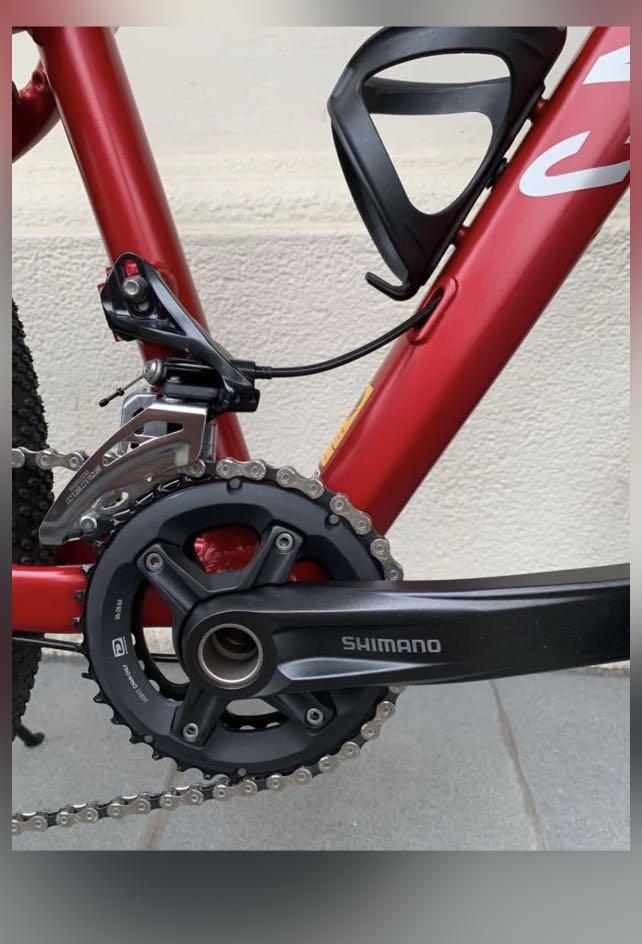 Canyon Pathlite 4 beauty in Ruby Red and White, Sports Equipment ...