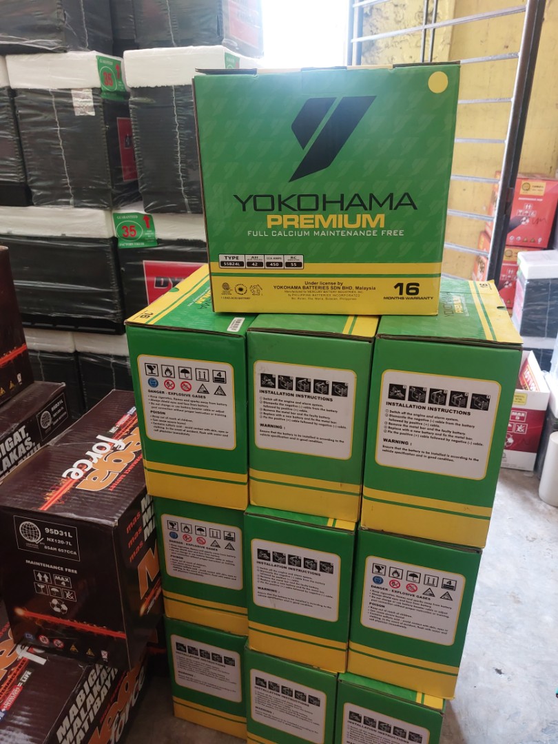 Car battery Yokohama, Car Parts & Accessories, Other Automotive Parts ...