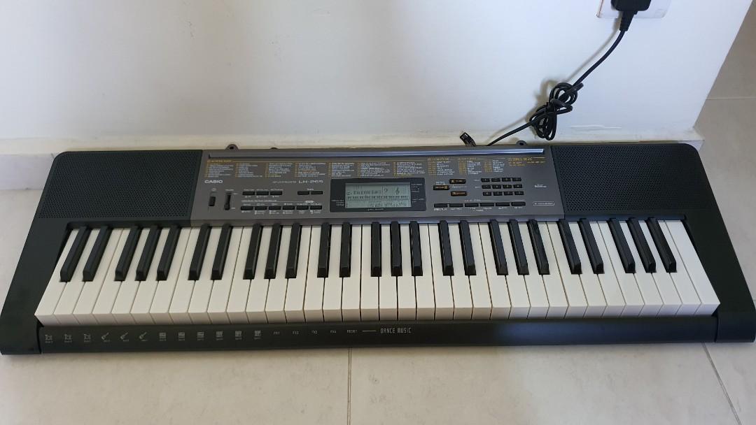 Casio LK-265 keyboard, Hobbies & Toys, Music & Media, Musical Instruments on Carousell