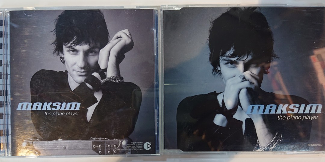 Cd+vcd Maksim the piano player, 興趣及遊戲, 音樂樂器 & 配件, 音樂與媒體 - CD 及 DVD ...