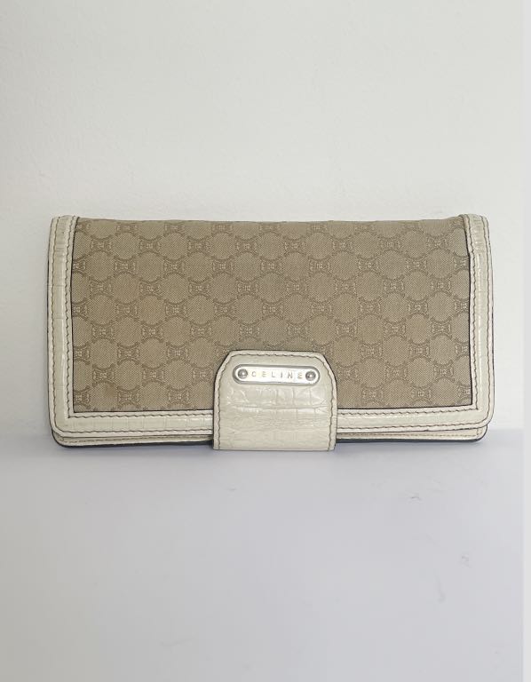 CELINE Monogram Long Wallet, Women's Fashion, Bags & Wallets, Wallets ...