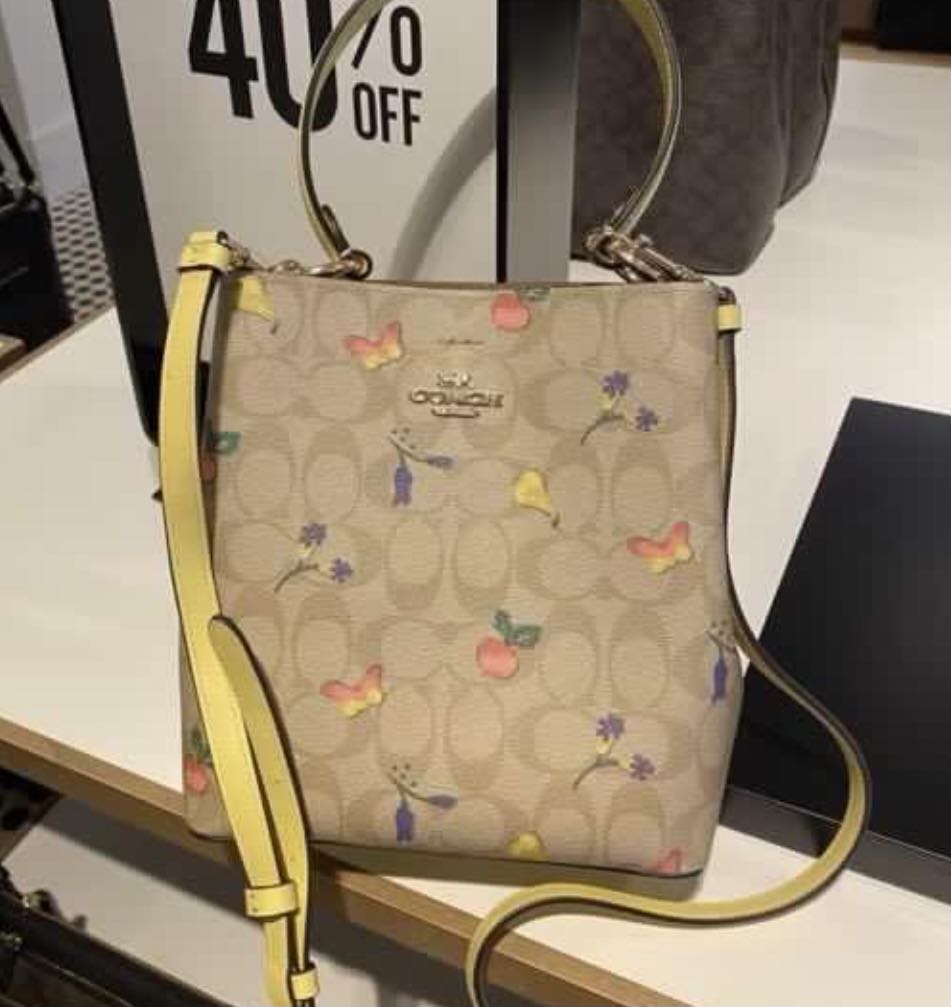 Coach Fruits Printed Bucket Bag, Women's Fashion, Bags & Wallets, Cross ...