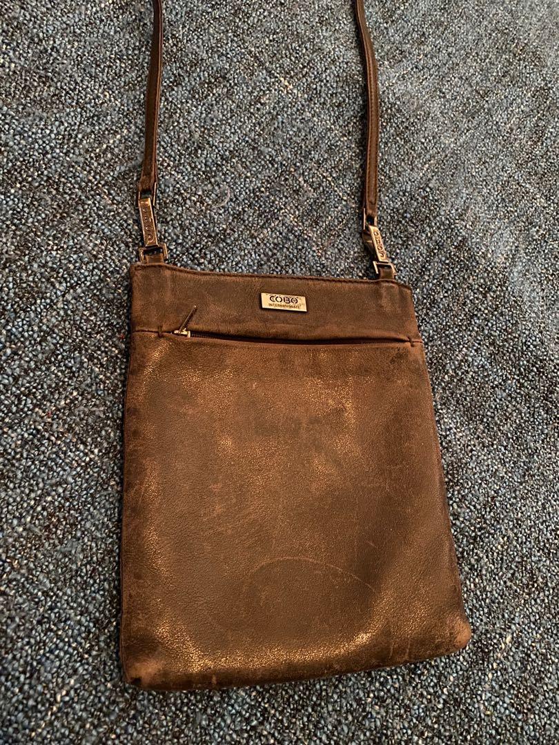 Cobo Internationale Small Leather Sling Bag, Women's Fashion, Bags ...