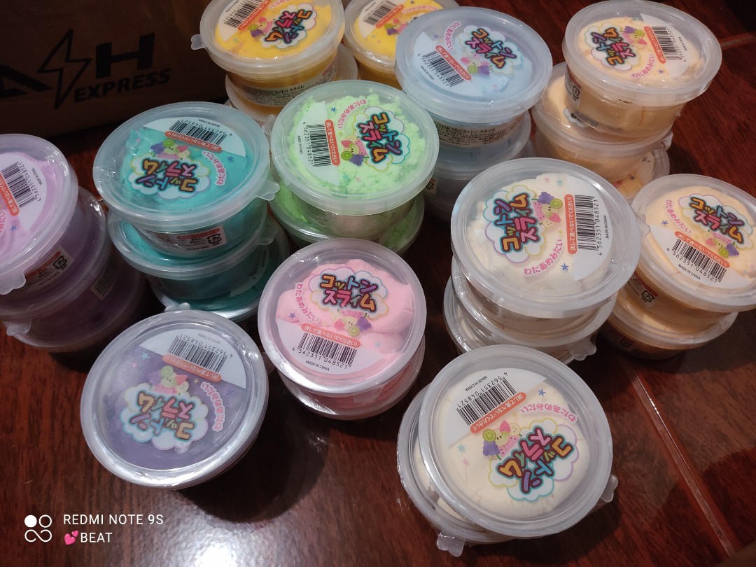 Cotton slime/squishy, Hobbies & Toys, Toys & Games on Carousell
