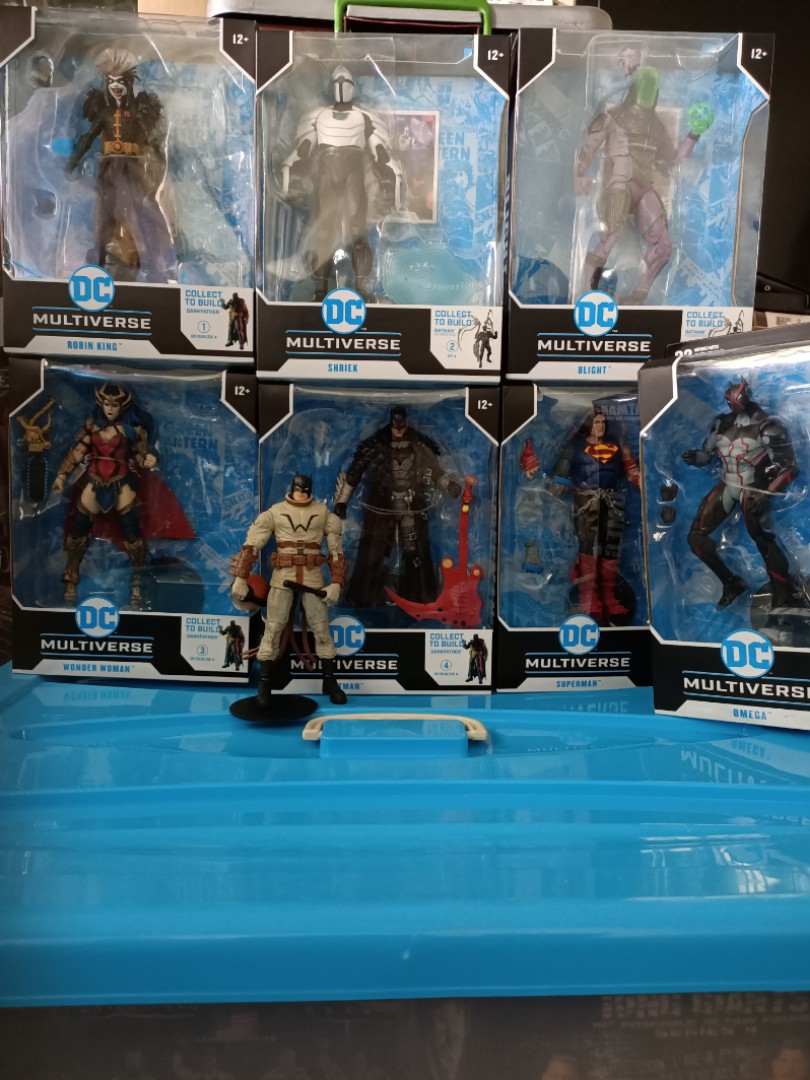 Dc multiverse Mcfarlane omega batman superman batman wonder woman ...