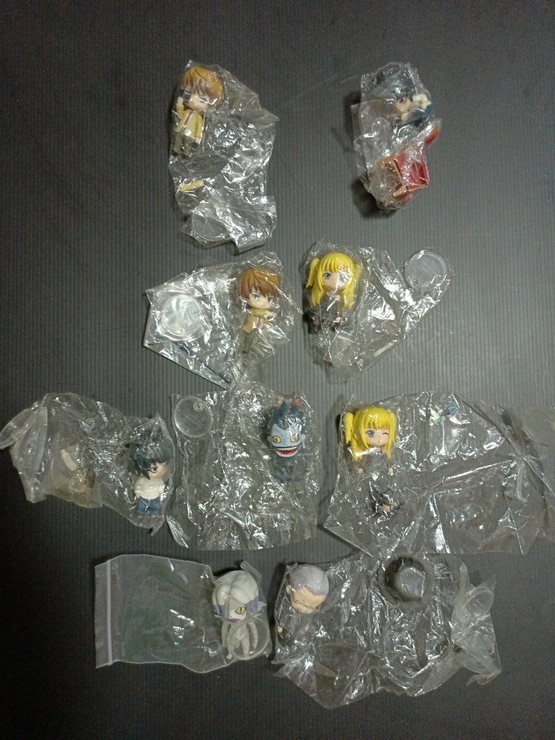 Death Note Anime Figurines Set of 9, Hobbies & Toys, Toys & Games on ...