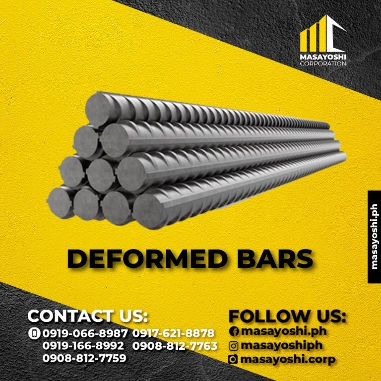 Deformed Bars, Corrugated Bars, Rebar, RSB. Kabilya, Reinforced Steel ...