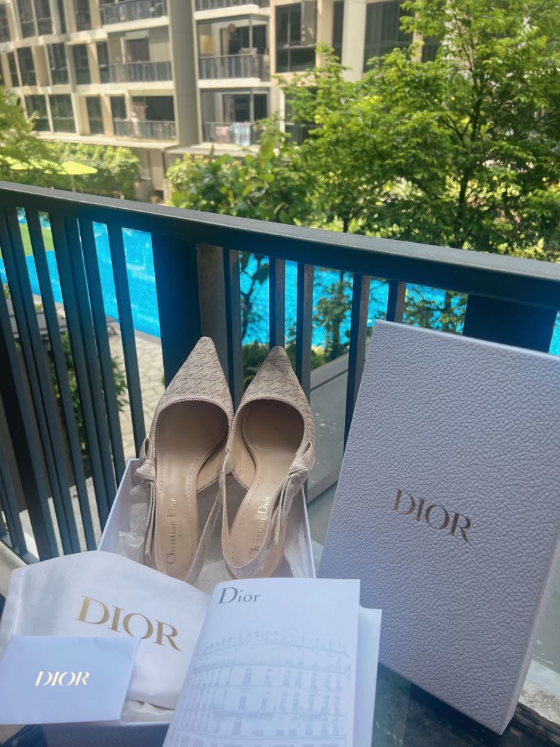 Dior 37.5 size, Women's Fashion, Footwear, Heels on Carousell