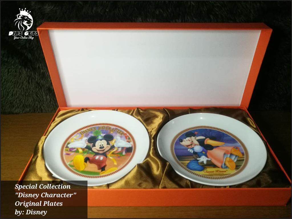 Disney Character Original Plates, Special Collections, Hobbies & Toys ...