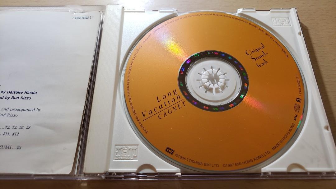 EMI Long Vacation CAGNET 悠長假期 日劇 原聲 CD, 興趣及遊戲, 音樂、樂器 & 配件, 音樂與媒體 - CD 及 ...
