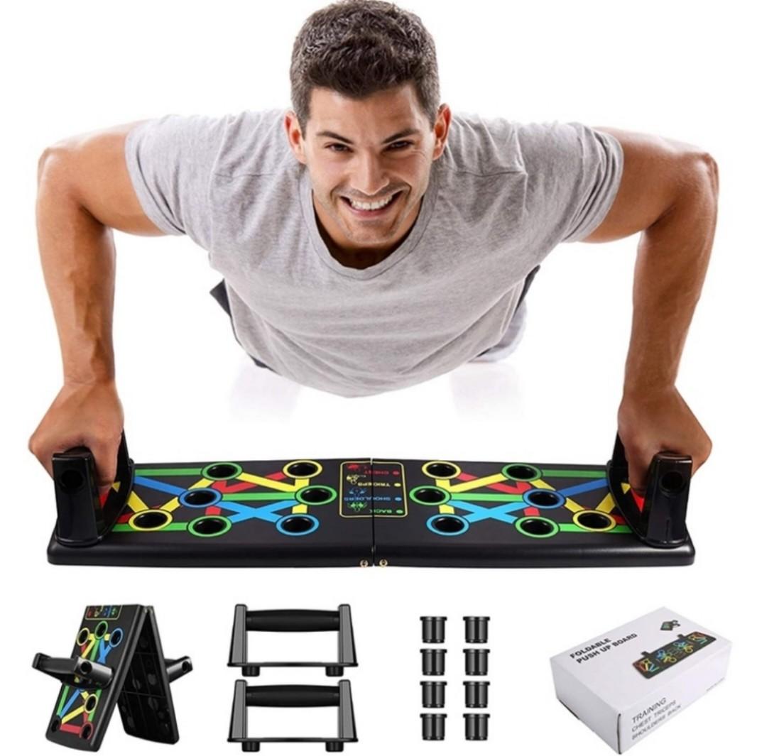 Foldable Push Up Training Board (IPPT Trainer) fitness ippt strength ...