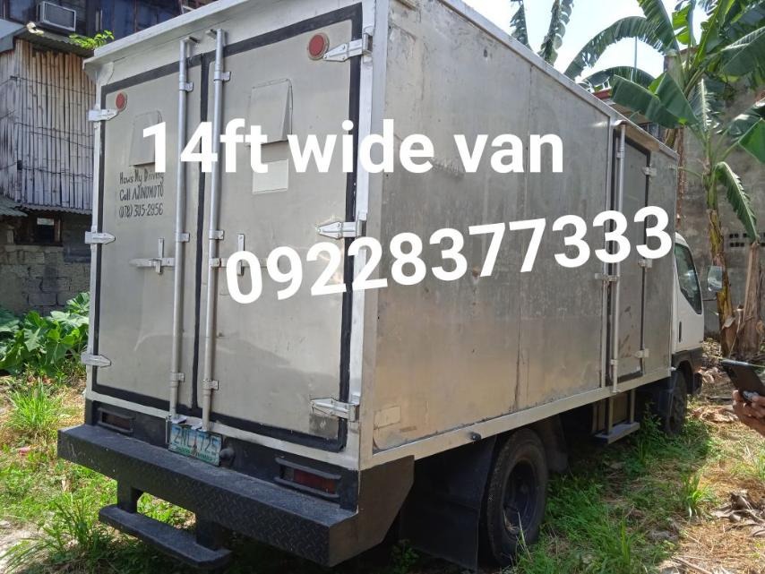 For sale Van body wide14ft length 7ft height 7ft width, Special ...
