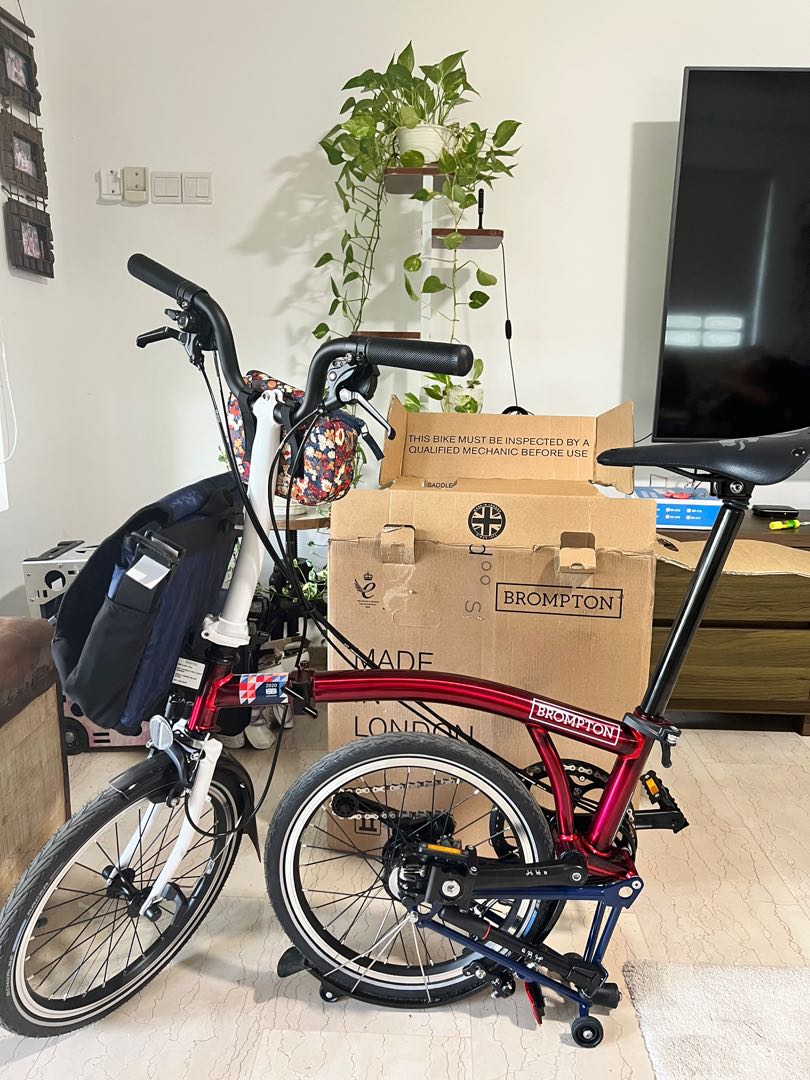Free Brompton box, Sports Equipment, Bicycles & Parts, Parts ...