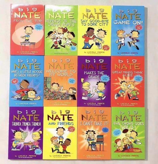 (Free delivery)Big Nate full color Collection (12 Books), Hobbies ...