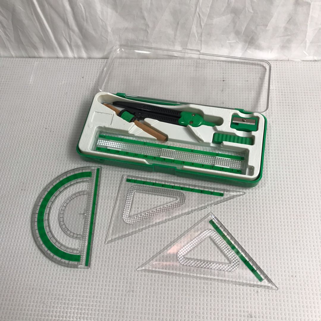 Geometry set - school 152, Hobbies & Toys, Stationary & Craft ...