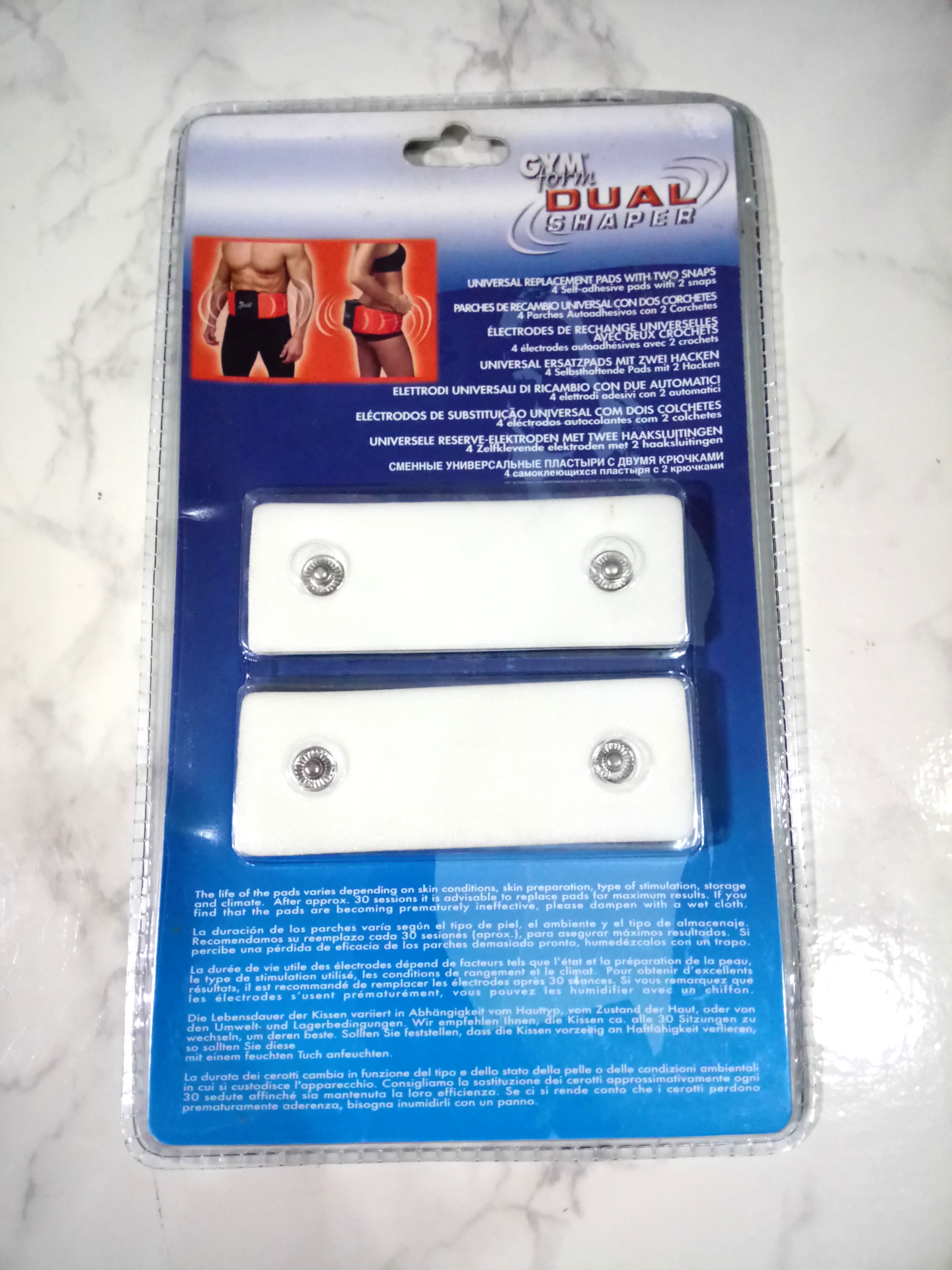 Gym Form Dual Shaper Pads, Health & Nutrition, Massage Devices on Carousell