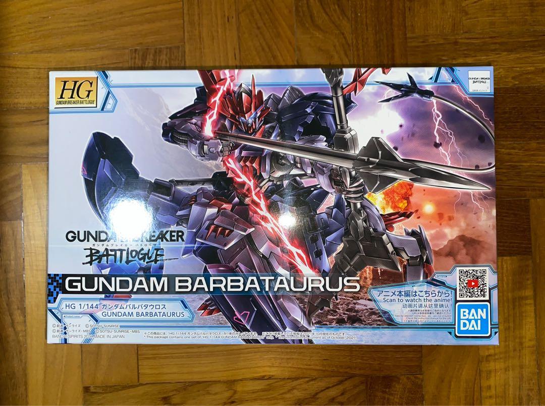 HG Barbataurus Gundam Breaker Battlelogue Gunpla Model Kit, Hobbies ...