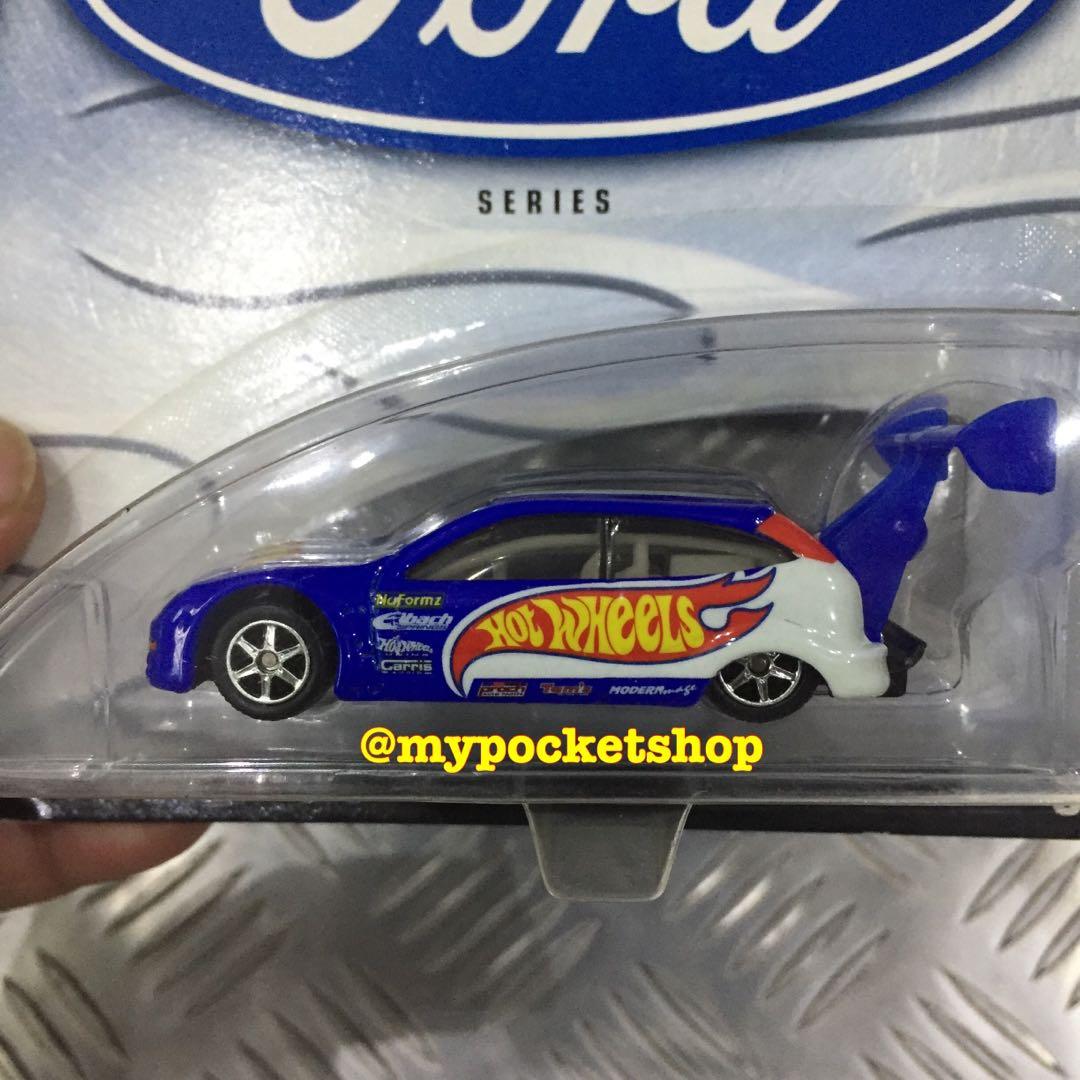 Hot Wheels FORD FOCUS (2001) - Race Team Blue / 2003 Hotwheels 100% ...