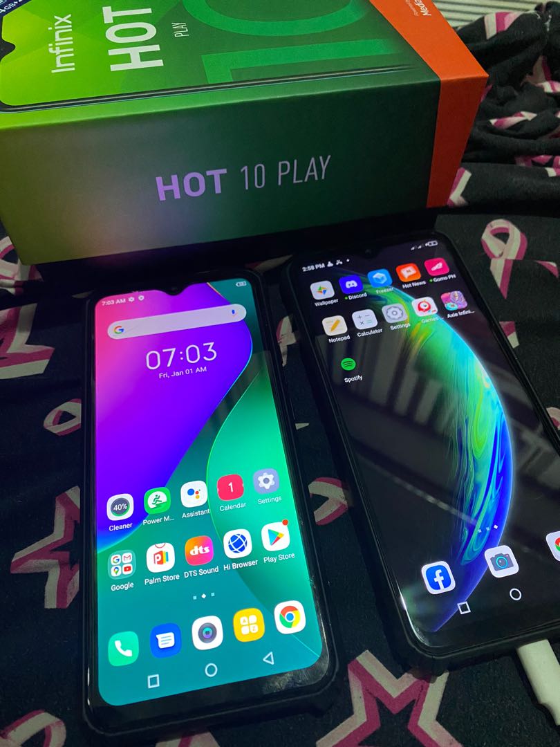 Infinix Hot 10 play android phone, Mobile Phones & Gadgets, Mobile ...