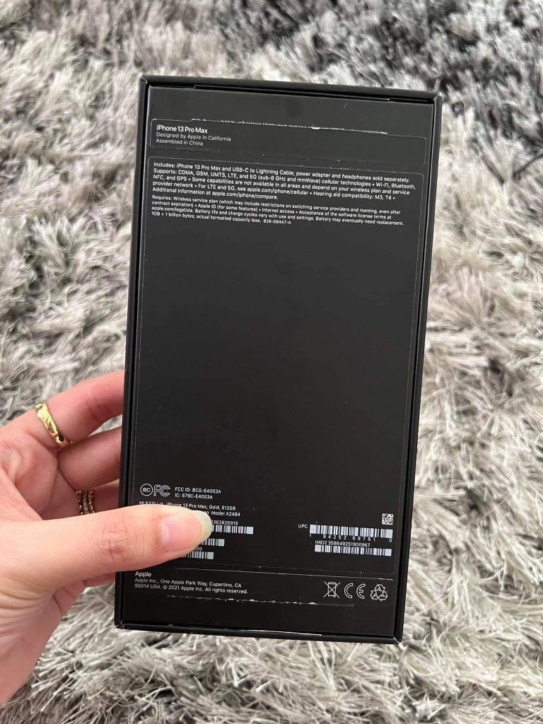 Iphone 13 Promax BOX, Mobile Phones & Gadgets, Mobile Phones, iPhone ...