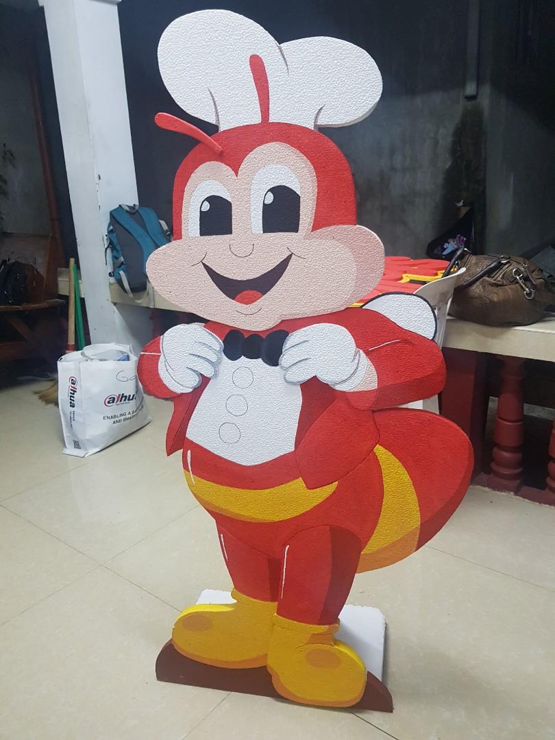 Jollibee standee 4.5 feet, Babies & Kids, Infant Playtime on Carousell