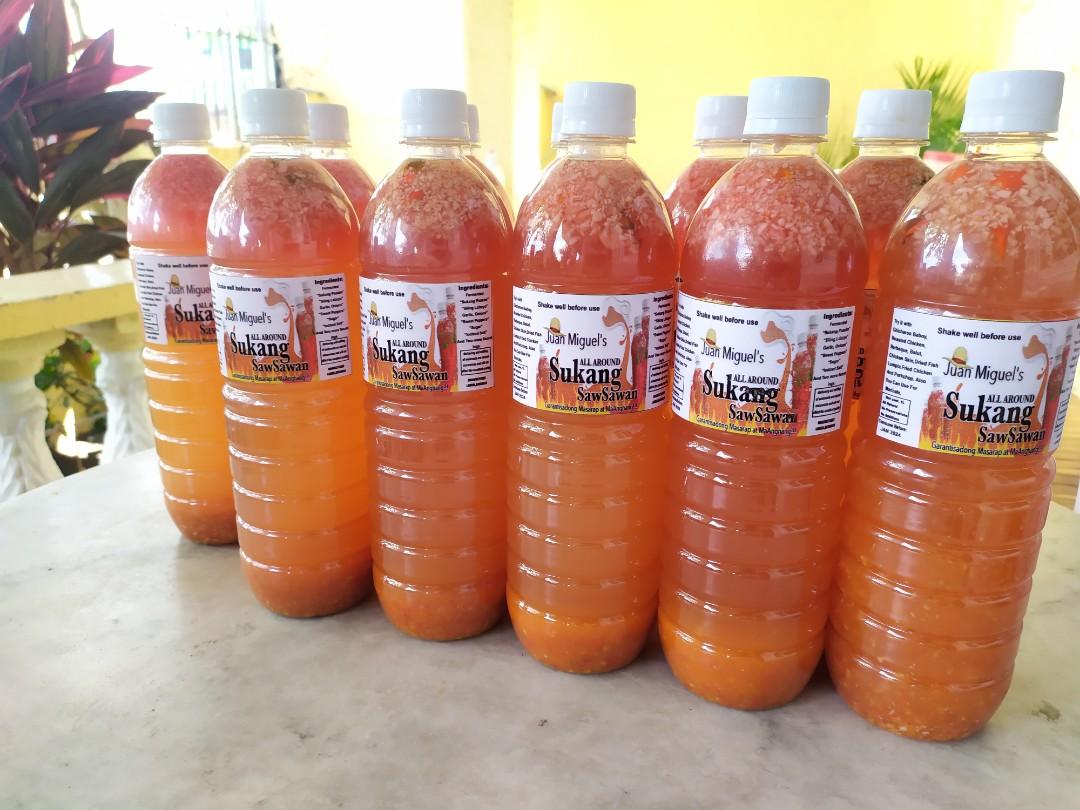 JUAN MIGUELS SUKA SAWSAWAN /VINEGAR 1liter, Food & Drinks, Spice ...