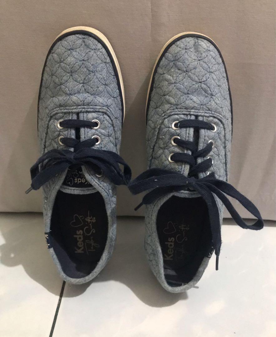 KEDS Taylor Swift Edition Sneakers - Light Blue (US 6), Women's Fashion ...