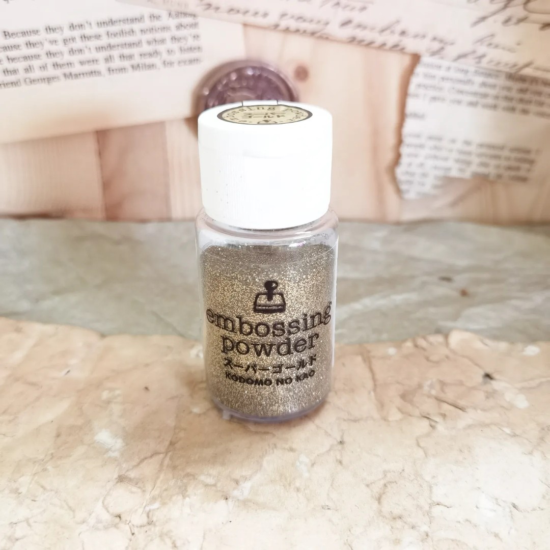 Kodomo Gold embossing Powder, Hobbies & Toys, Stationary & Craft ...