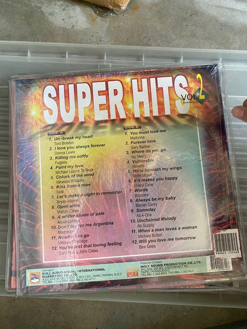 Laserdisc super hits music volume two, Hobbies & Toys, Music & Media ...