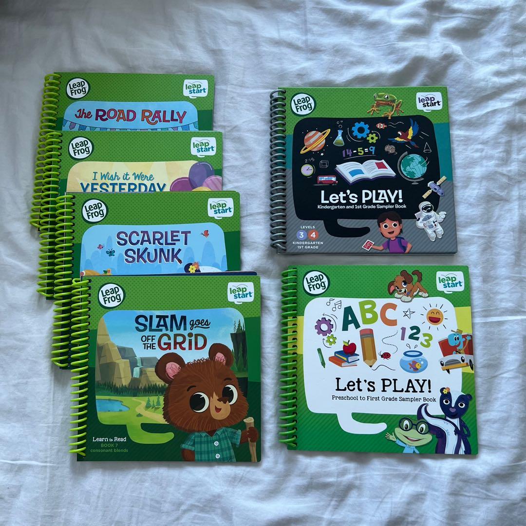 Leap Frog Leap Start Books for Pre-Schoolers, Hobbies & Toys, Books ...