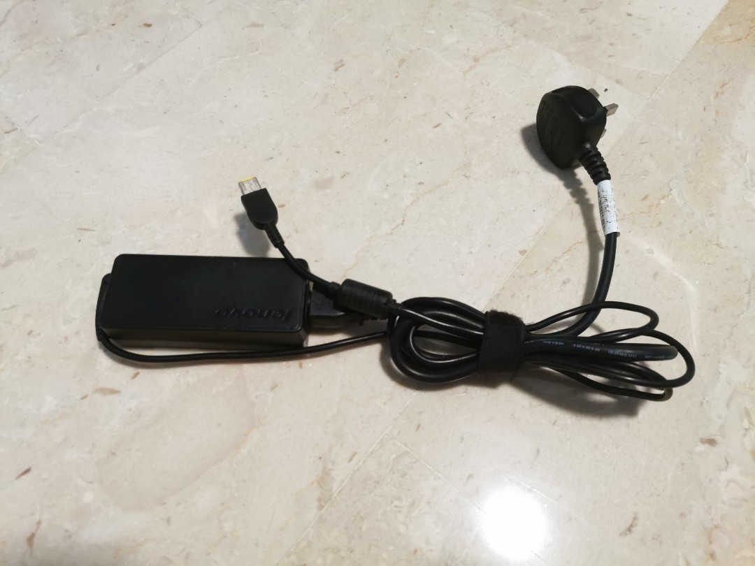 Lenovo W Slim Tip Power Adapter Computers Tech Parts Accessories Chargers On Carousell