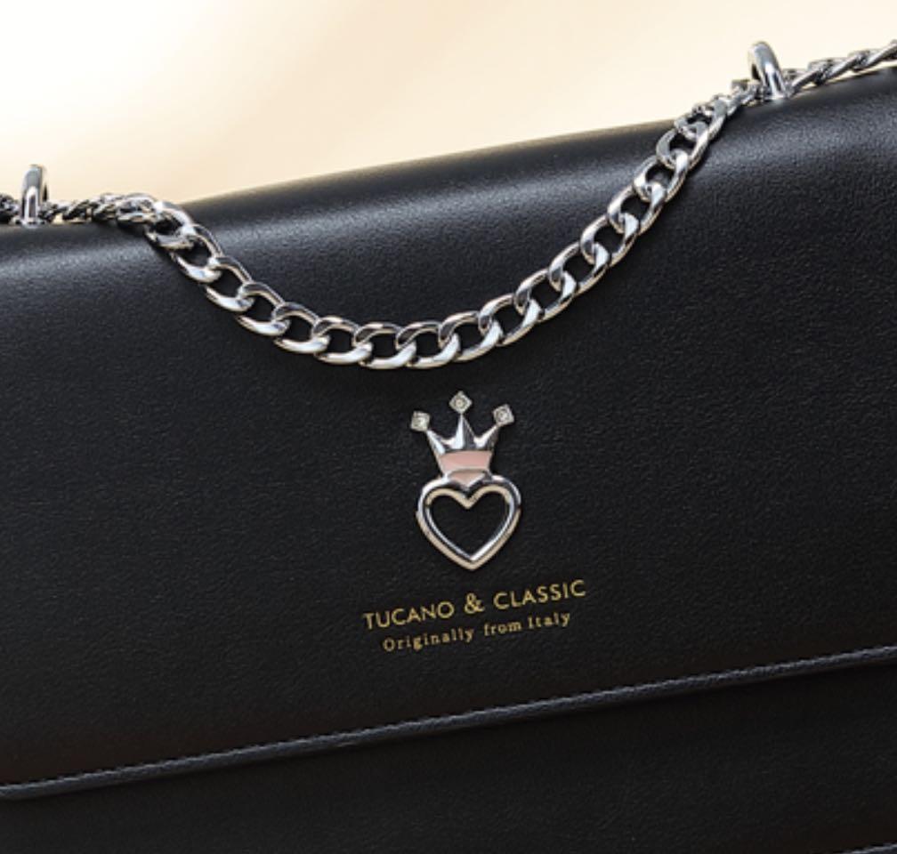 Limited Edition Premium TUCANO Handbag Black, Women's Fashion, Bags ...