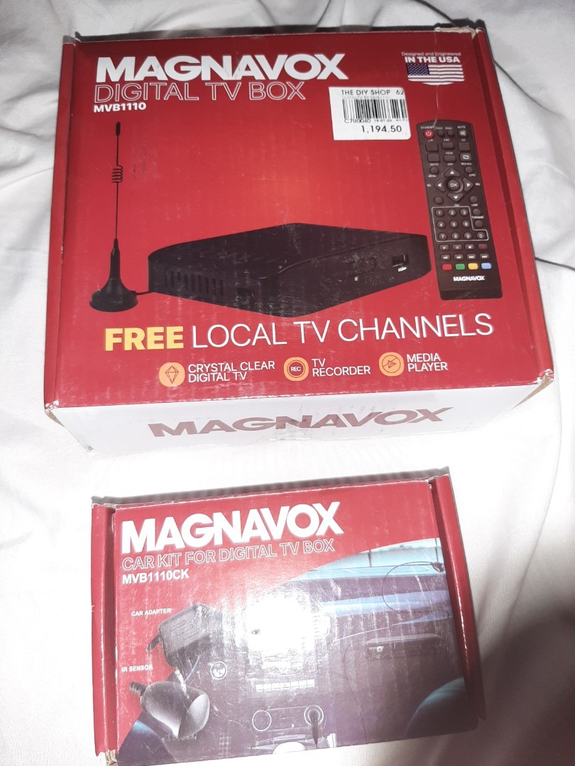 Magnavox digital tv box, Car Parts & Accessories, Audio, Video, Alarm ...