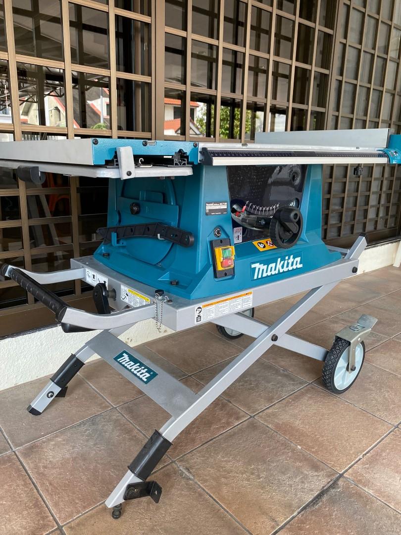 Makita Table Saw W Stand, Furniture & Home Living, Home Improvement ...