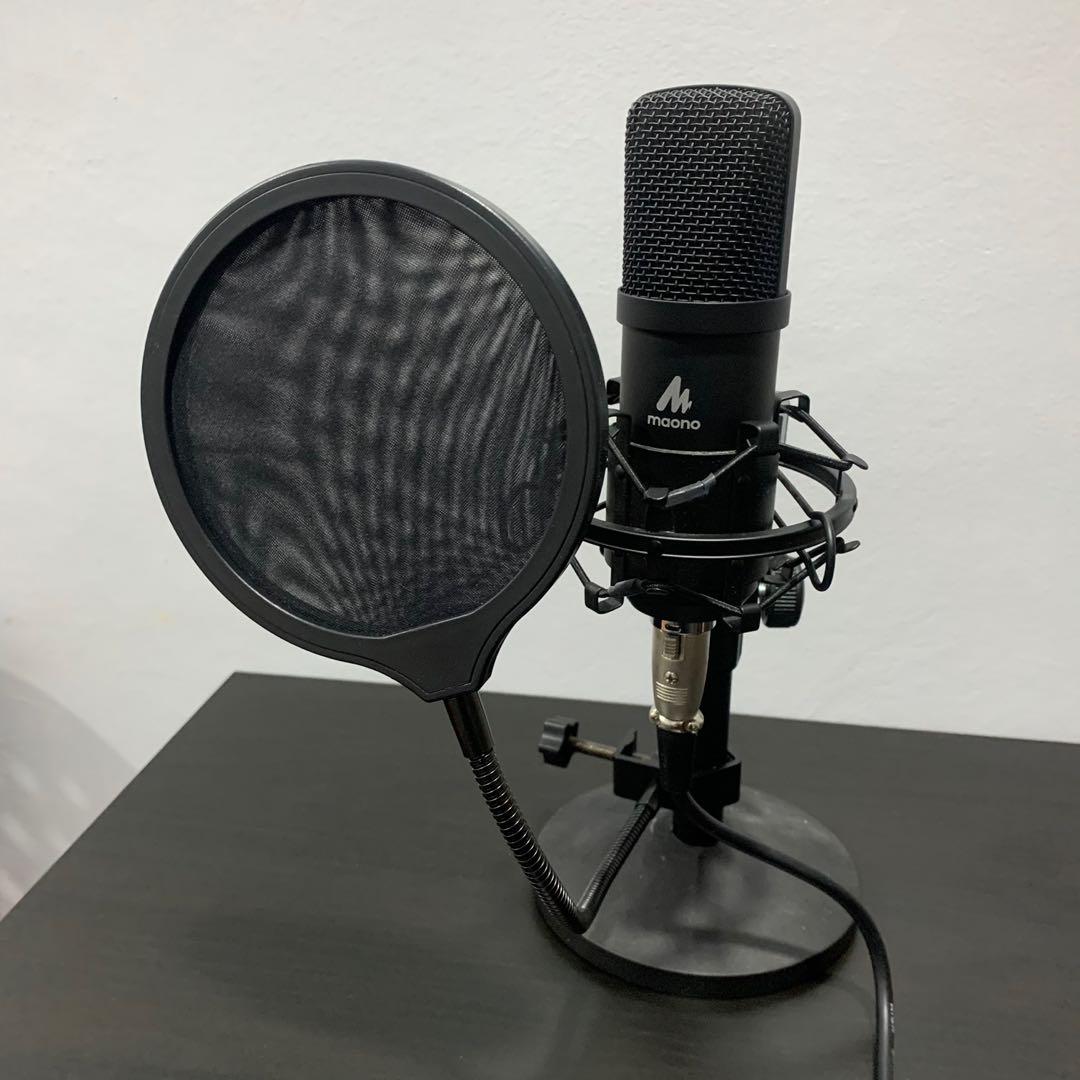 Maono AU-a03T Condenser Microphone, Audio, Microphones on Carousell