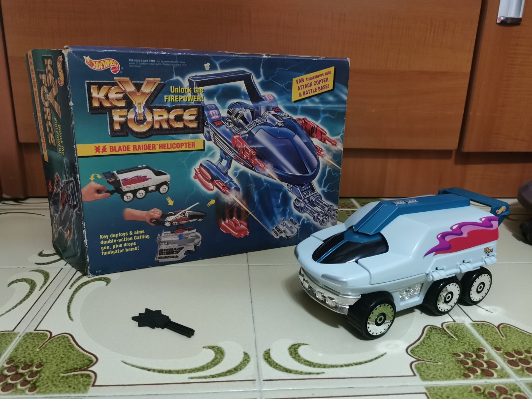 Mattel Key Force Blade Raider, Hobbies & Toys, Toys & Games on Carousell
