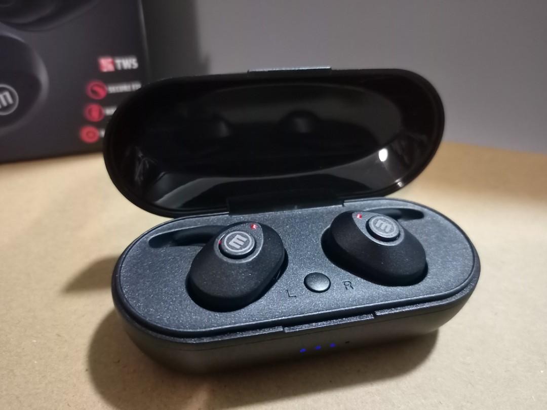Maxell Mini Duo TWS sports earphones, Audio, Earphones on Carousell