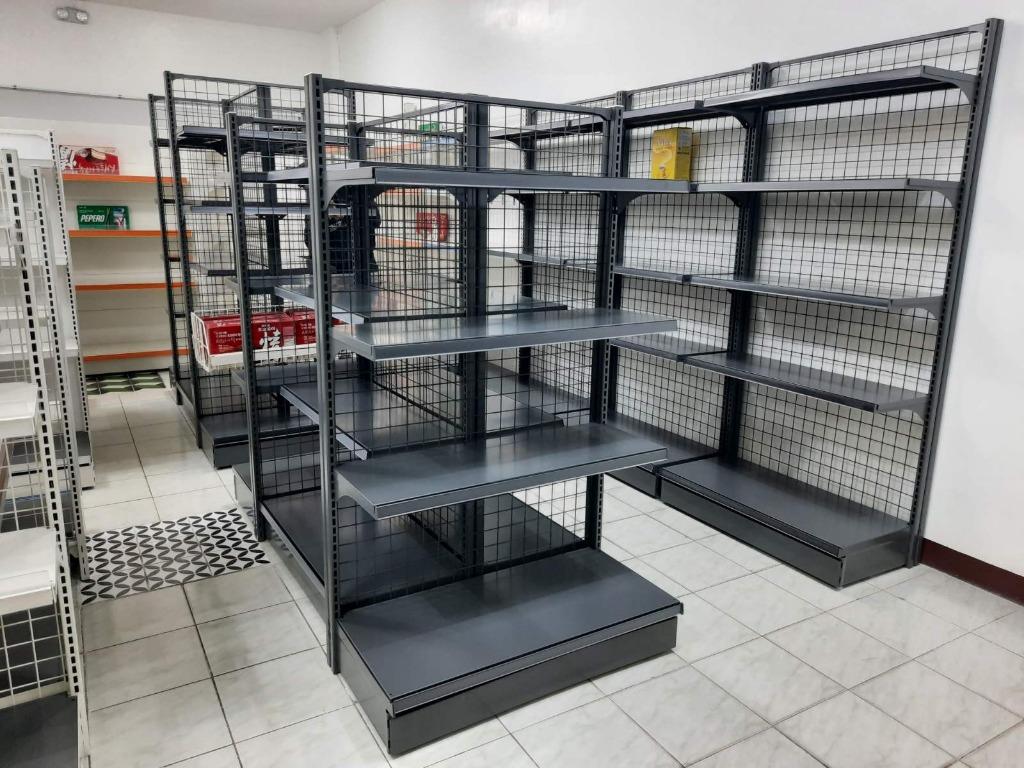 Mesh Type Gondola Grocery Racks, Furniture & Home Living, Furniture ...