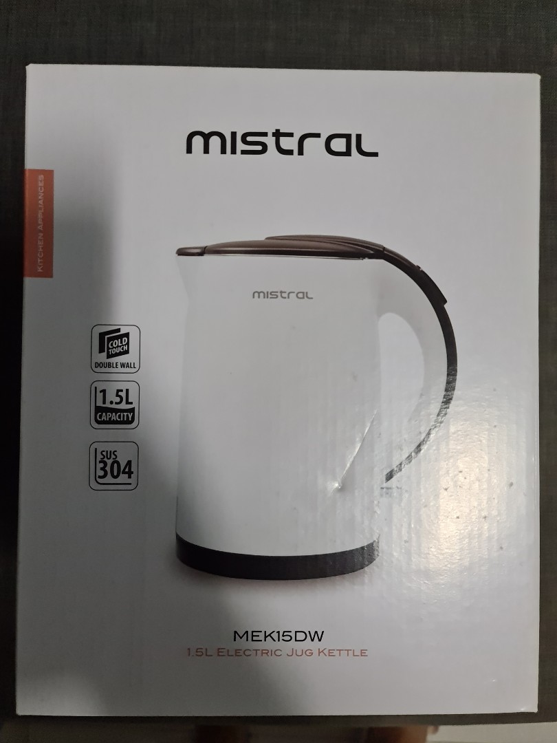 Mistral Electric Kettle 1.5L, TV & Home Appliances, Kitchen Appliances ...