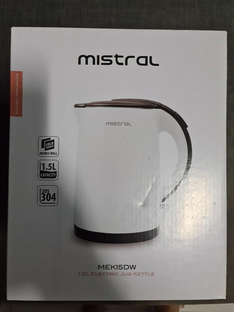 Mistral Electric Kettle 1.5L, TV & Home Appliances, Kitchen Appliances ...