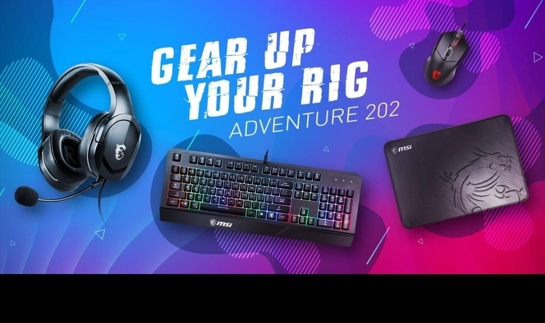 MSI ADVENTURE 202 Gaming Pack, Computers & Tech, Parts & Accessories ...