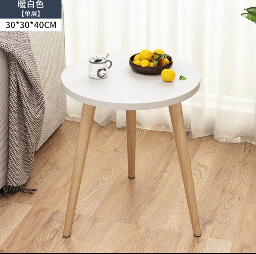 Muji mini side table 40cm height, Furniture & Home Living, Furniture ...