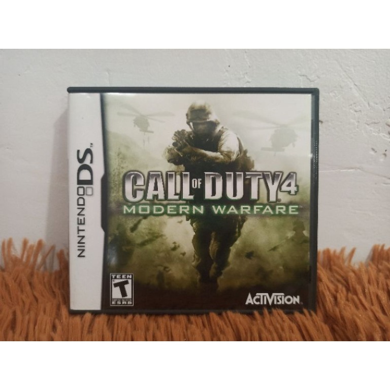 Nintendo DS Call of Duty 4 Modern Warfare (Original US), Video Gaming ...