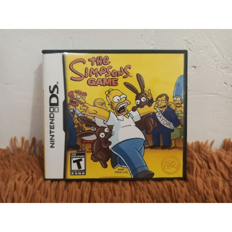 Nintendo DS The Simpsons Game (Original US), Video Gaming, Video Games ...
