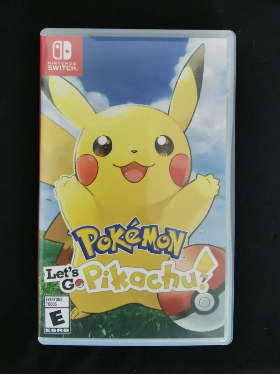 Nintendo Switch Game Pokemon Let's Go Pikachu, Video Gaming, Video ...