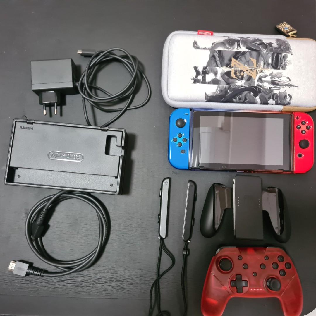Nintendo switch gen 2 full set (games sold separately), Video Gaming ...