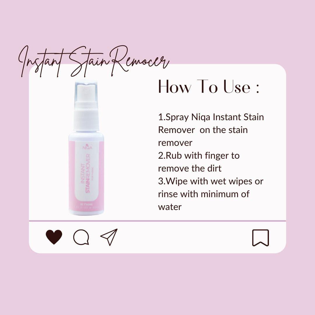 NIQA STAIN REMOVER SPRAY, Beauty & Personal Care, Sanitisers ...