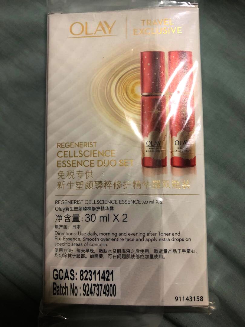 Olay Regenerist Cellscience Essence 30ml x 2 (duo set), Beauty ...