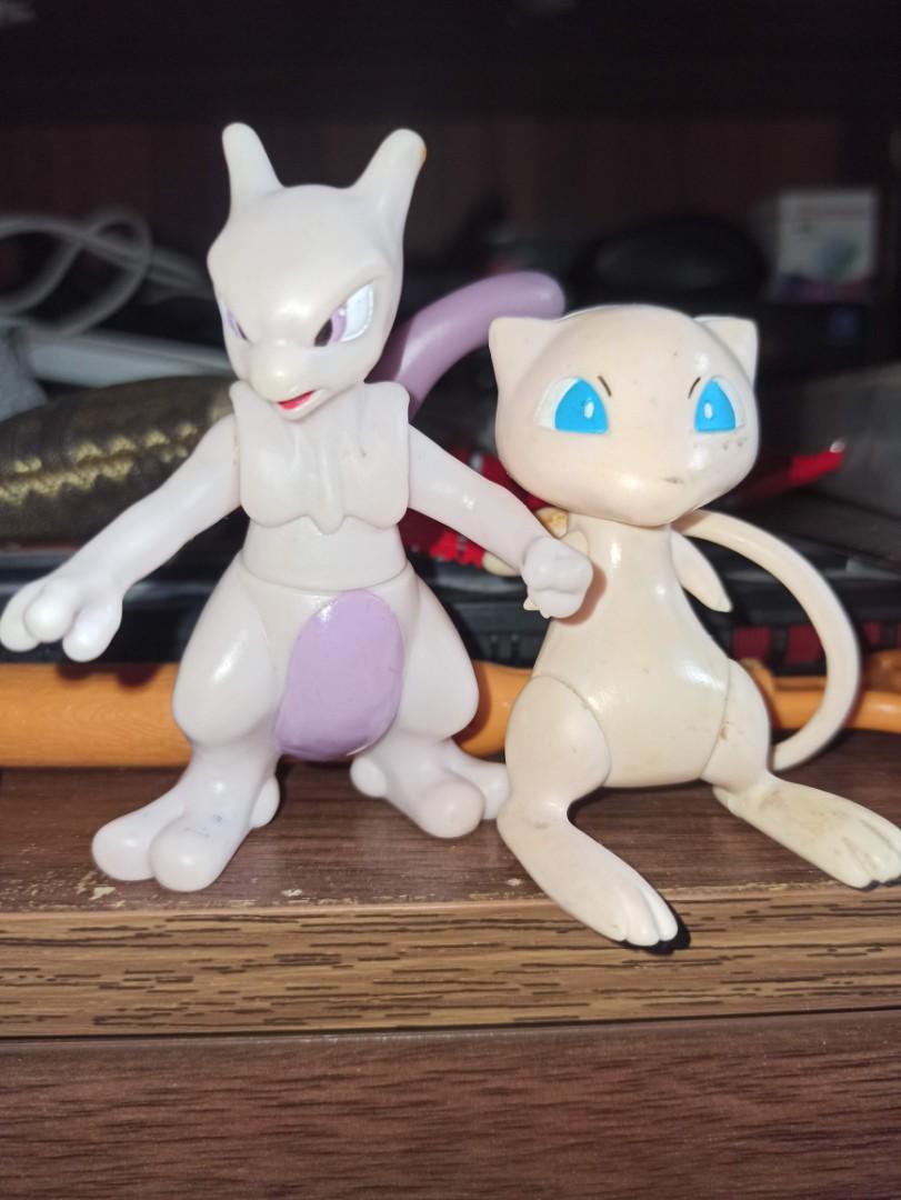 Pokemon Mew and mewtwo figure, Hobbies & Toys, Toys & Games on Carousell