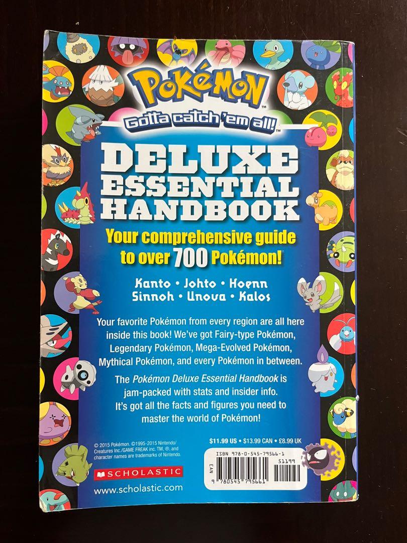 Pokémon Deluxe Essential Handbook, 興趣及遊戲, 書本 & 文具, 漫畫 - Carousell